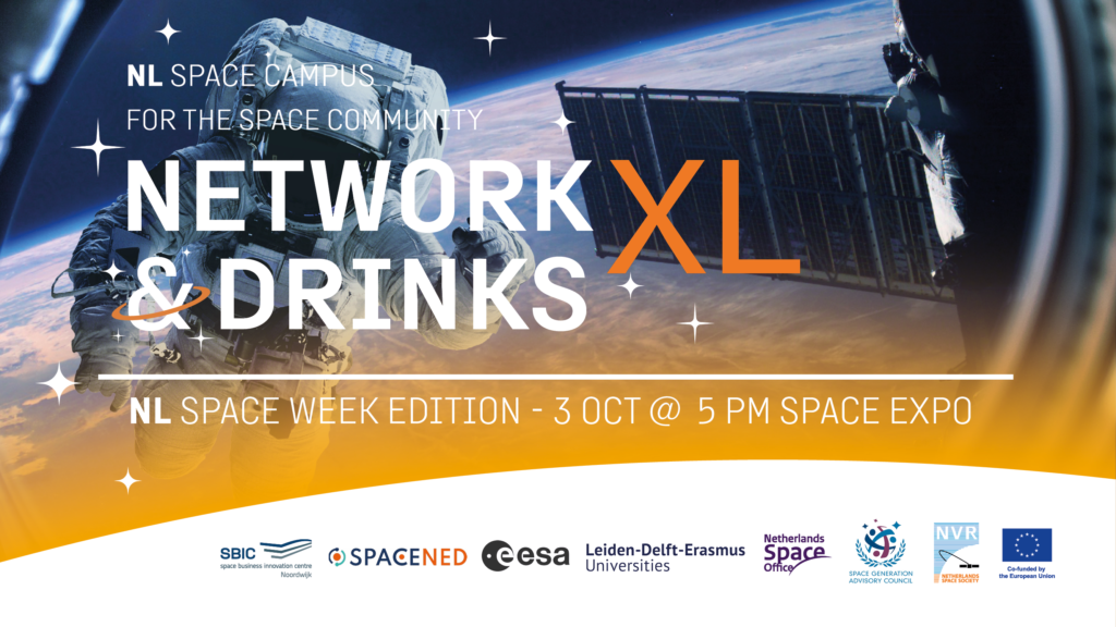 NL Space Campus Network & Drinks XL Edition | NL Space Campus